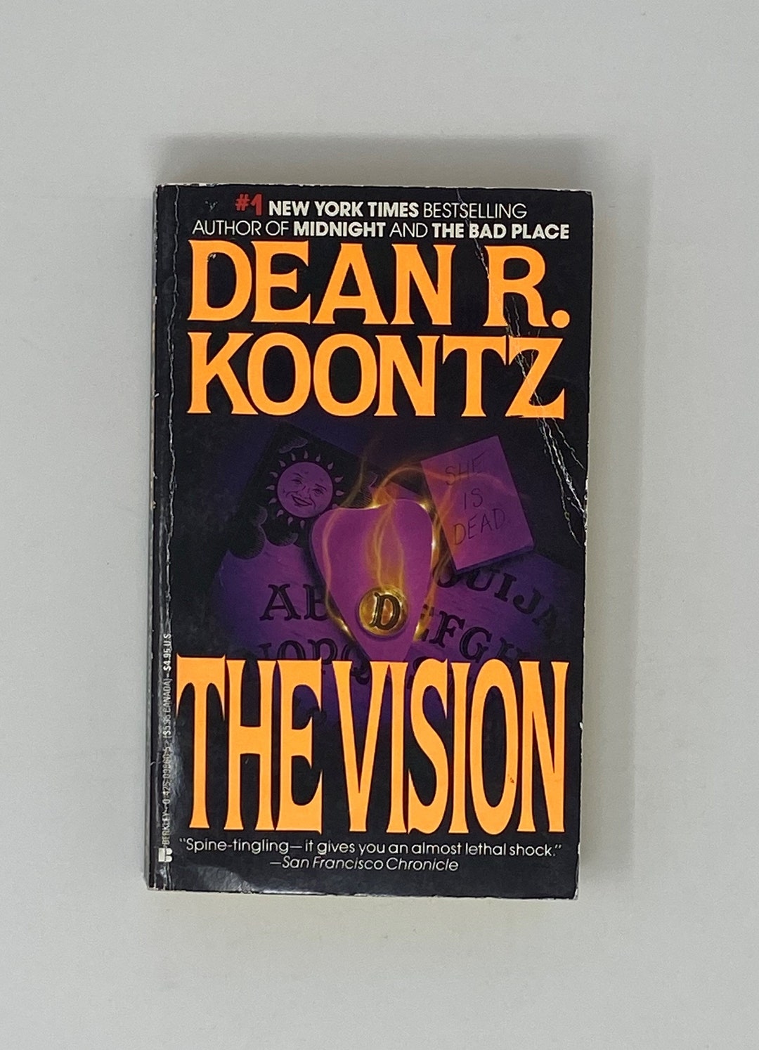 The Vision by Dean R. Koontz 1977 Vintage 70s 80s - Etsy