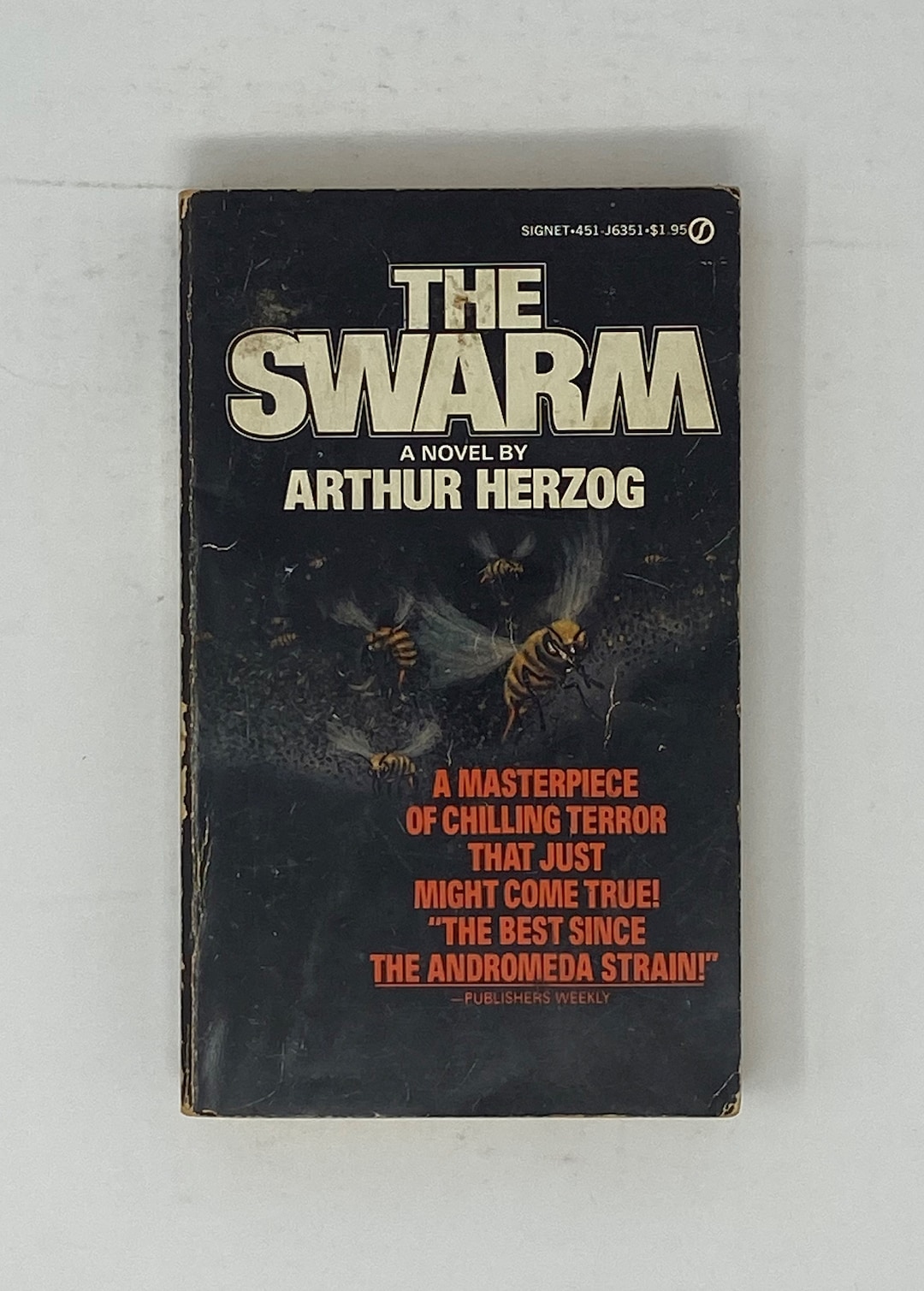 The Swarm by Arthur Herzog 1974 Vintage 70s Science Fiction Suspense ...