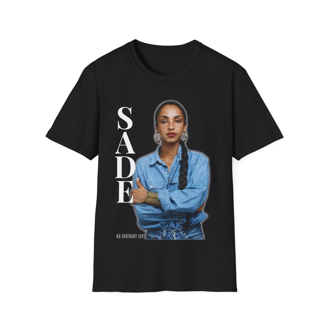 Sade Unisex T-shirt, Fan Club, Celebrity Tshirt, Musician, Sade Love ...