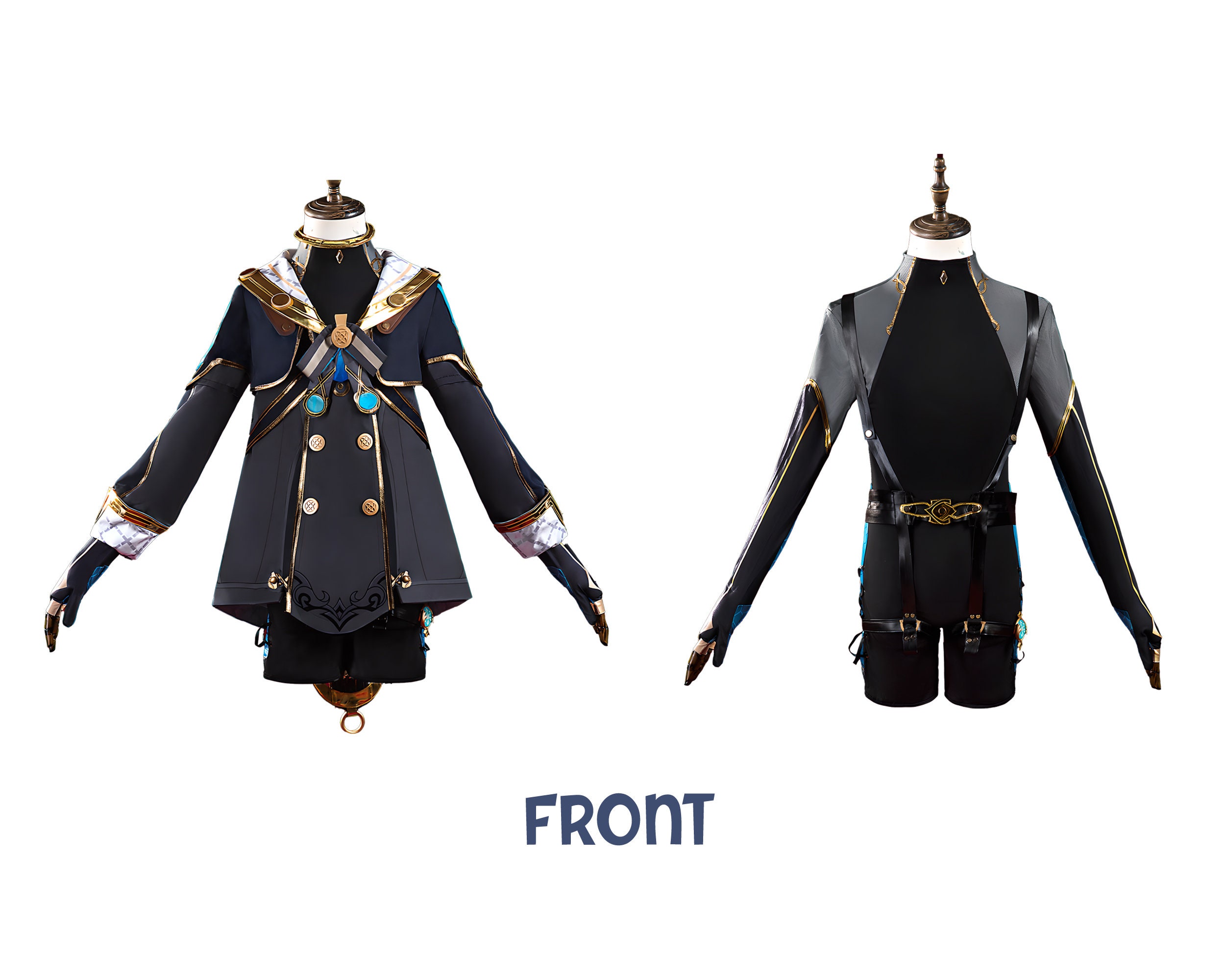 Freminet Cosplay Genshin Impact Freminet Costume Cosplay - Etsy Canada