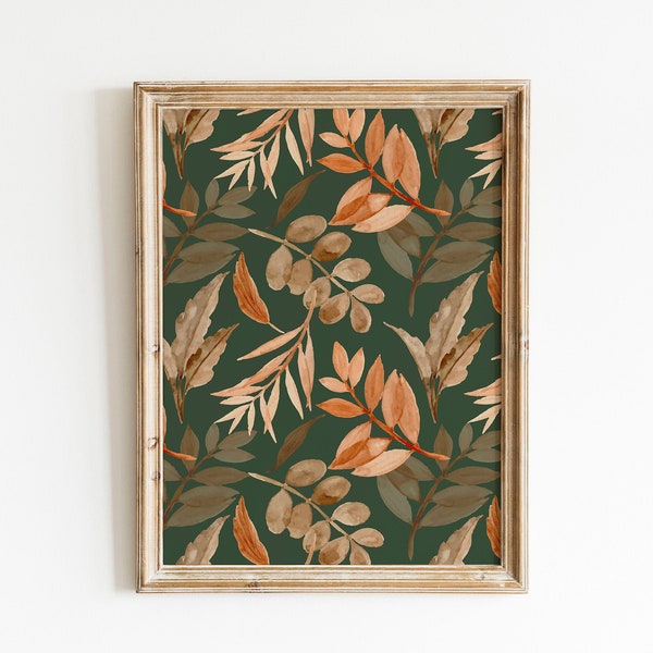 Green Leaf Prints - Etsy