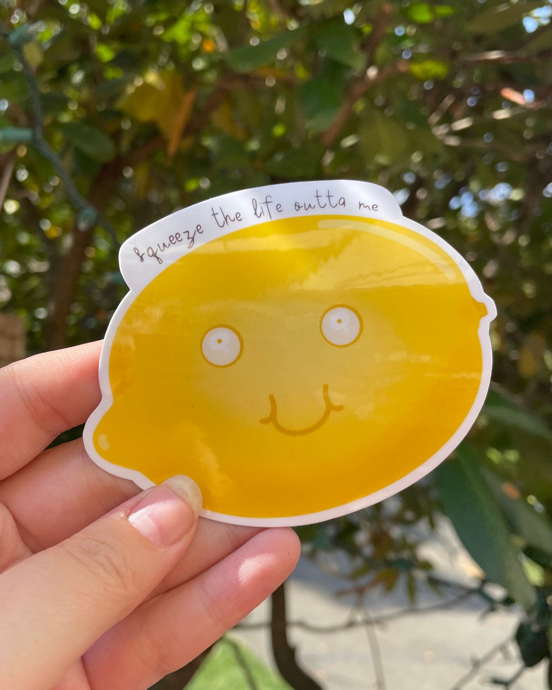 Squeeze the Life Outta Me - Lemon - Etsy