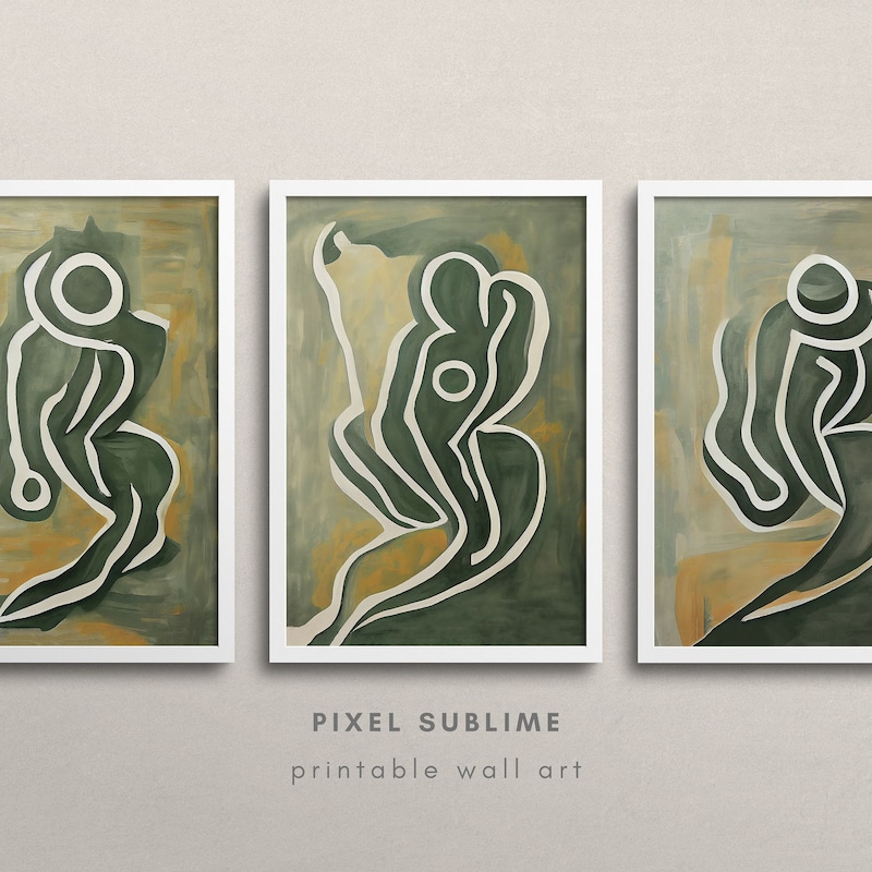 3 Piece Wall Art - Etsy