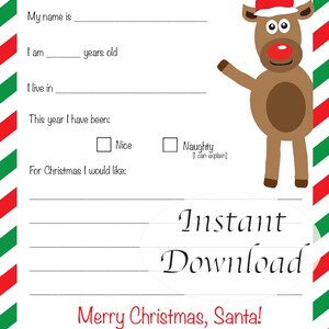Letter to Santa Pack | Kids Letter to Santa | Envelope | Christmas Wish ...