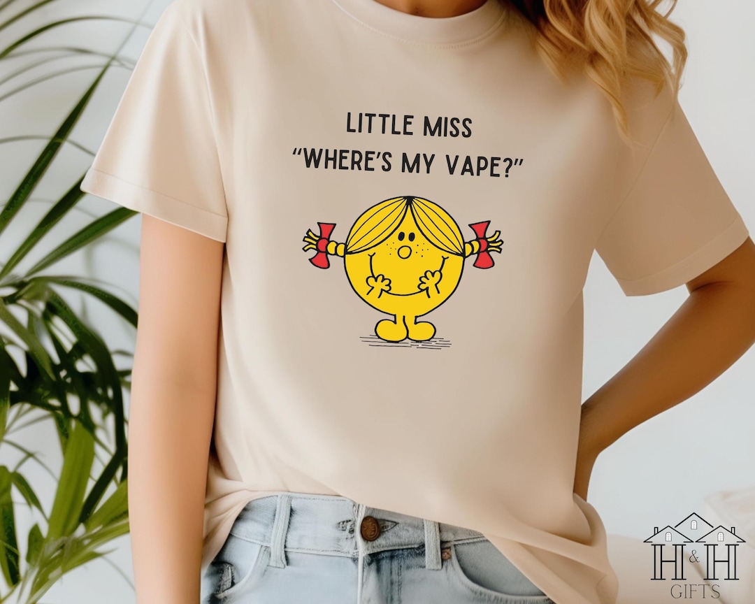 Little Miss Lost Vape Funny Meme Funny T Shirt Gift Meme Tshirt for ...