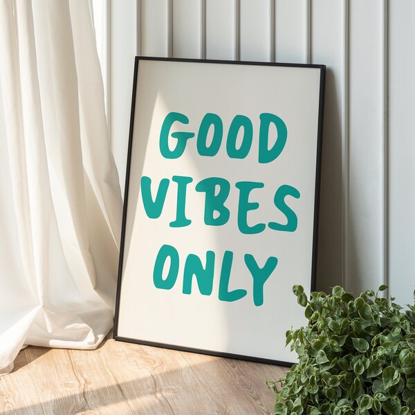Good Vibes Only - Etsy
