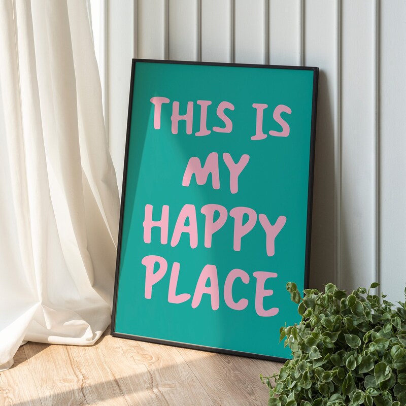 Happy Place Art - Etsy