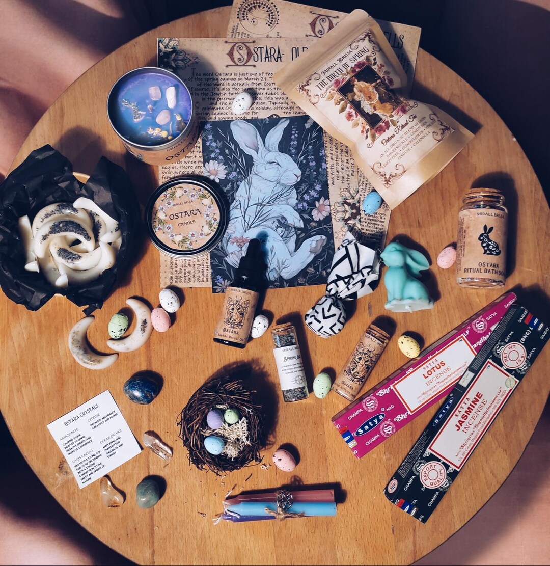 OSTARA RITUAL BOX Spell Box Witch Box Spring Equinox Sabbat - Etsy