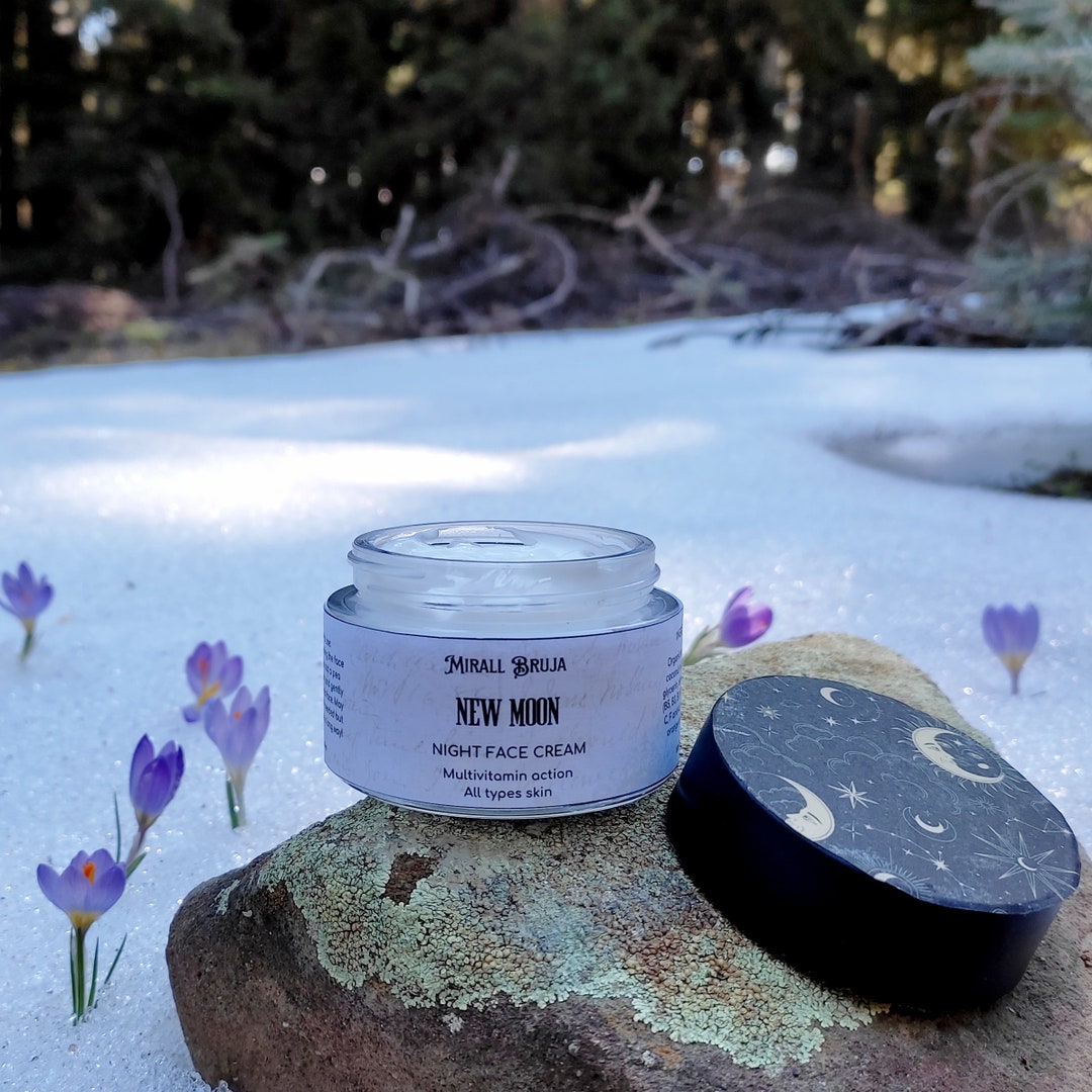 NEW MOON NIGHT Face Cream Multivitamin Cream - Etsy