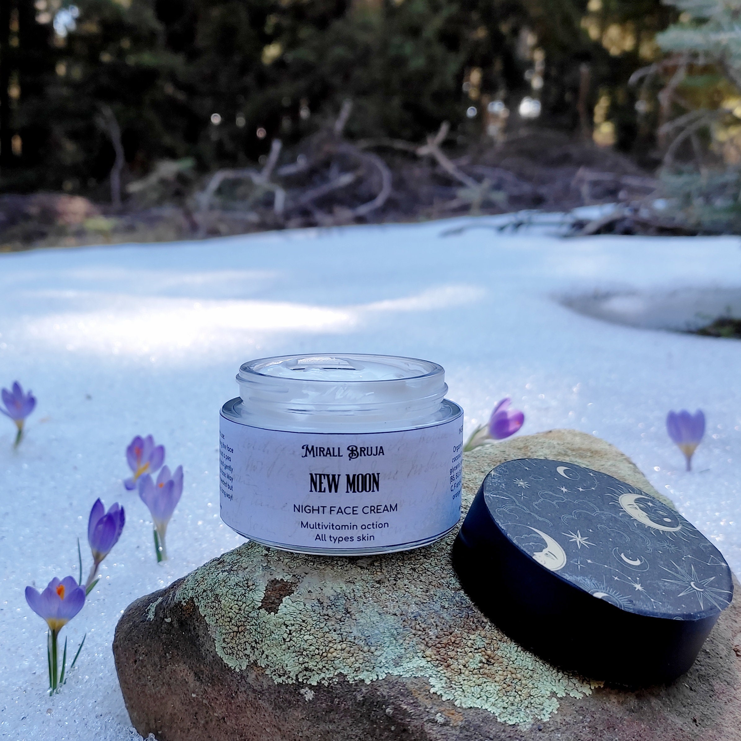 NEW MOON NIGHT Face Cream Multivitamin Cream - Etsy