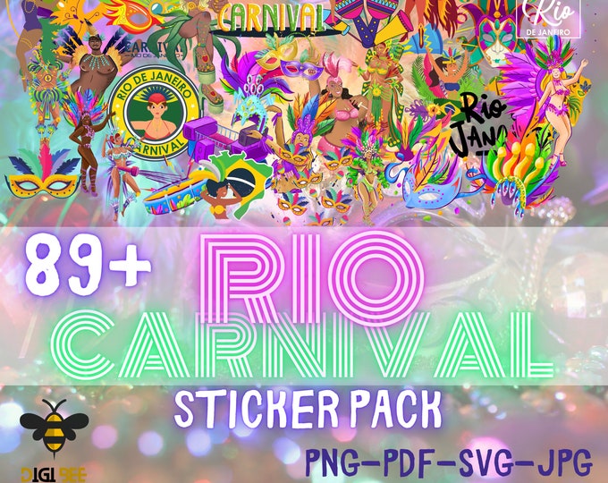 Carnival Themed Video Invitation, Rio Carnival Evite, Video Invite ...