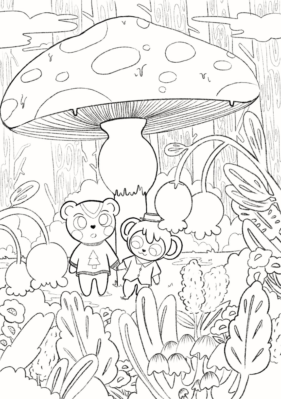 Printable Coloring Pages - Acnh - A4 Size - Etsy