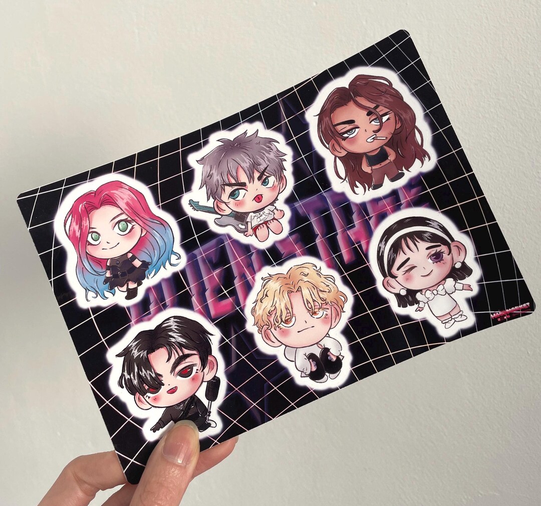 Alien Stage - Sticker Sheet Sticker - A5 - Etsy
