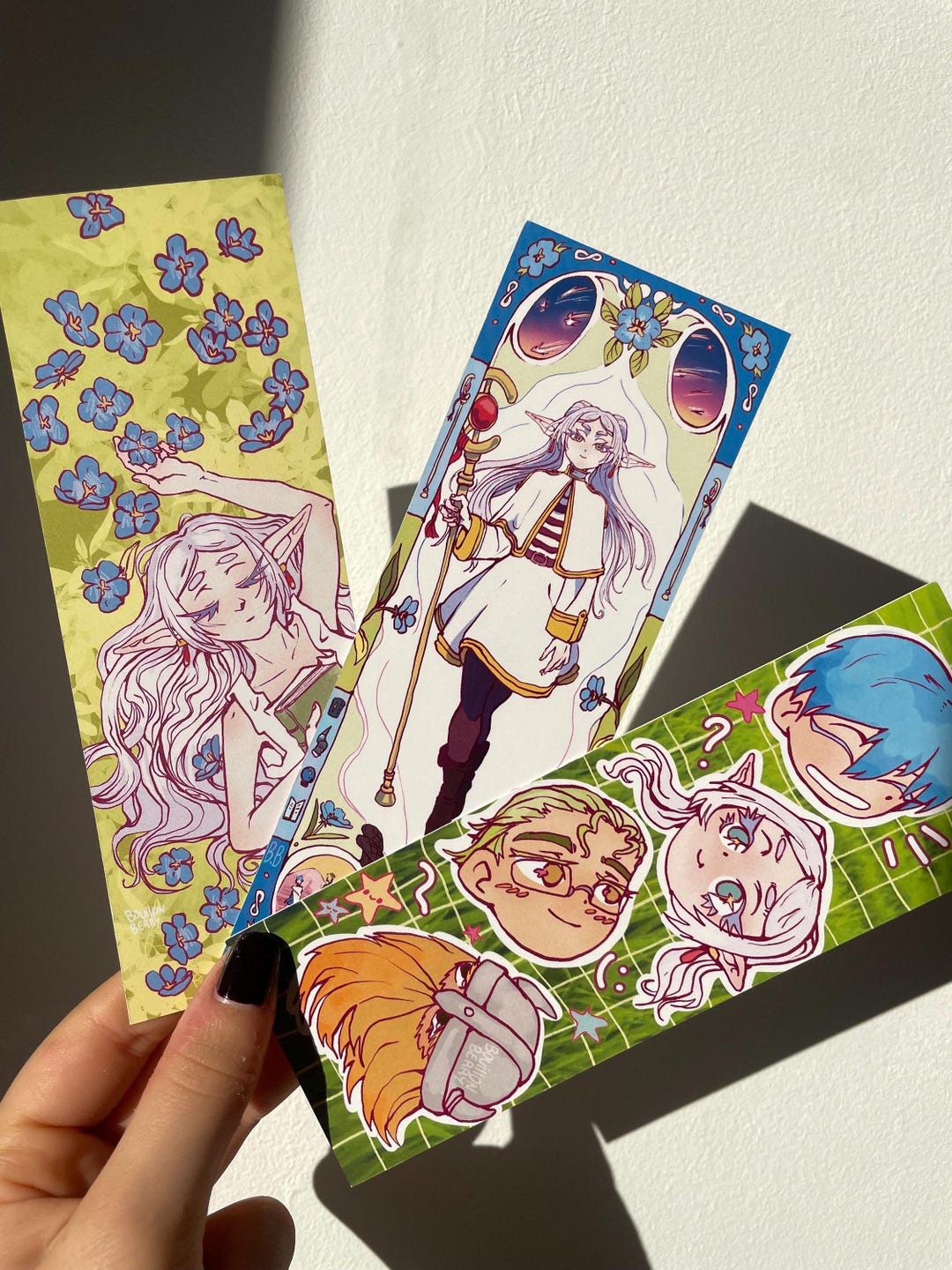 Bookmarks Frieren Bookmarks - Etsy