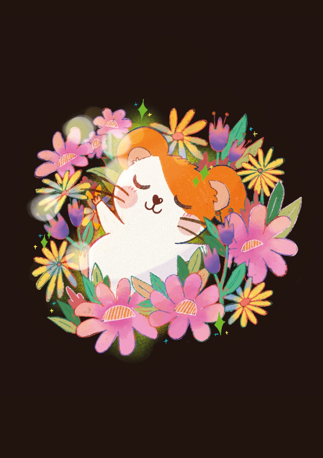 Print A6 Print Hamtaro - Etsy