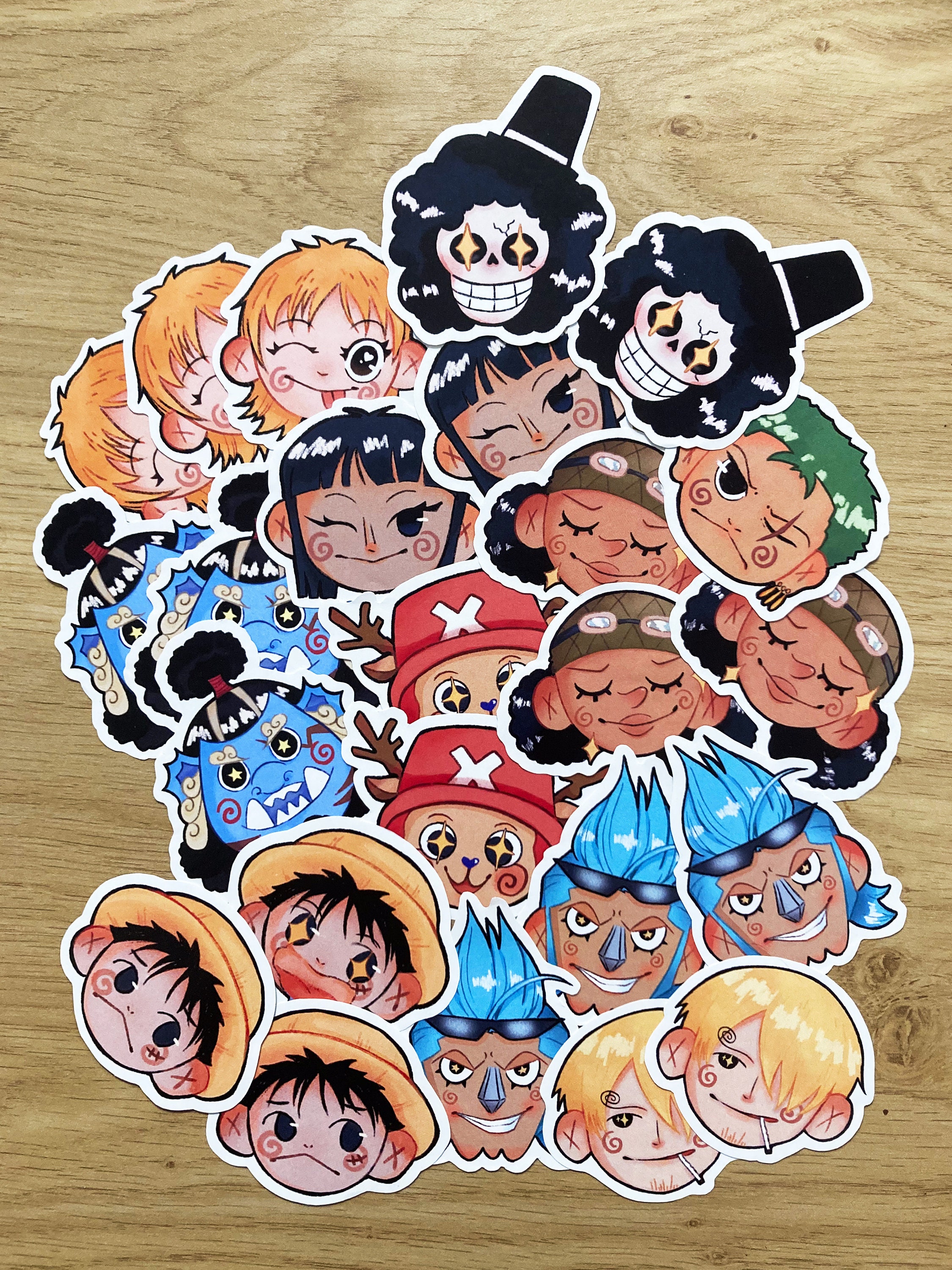 Sticker Sticker OP Strawhats / Straw Hat Pirates / Mugiwara - Etsy