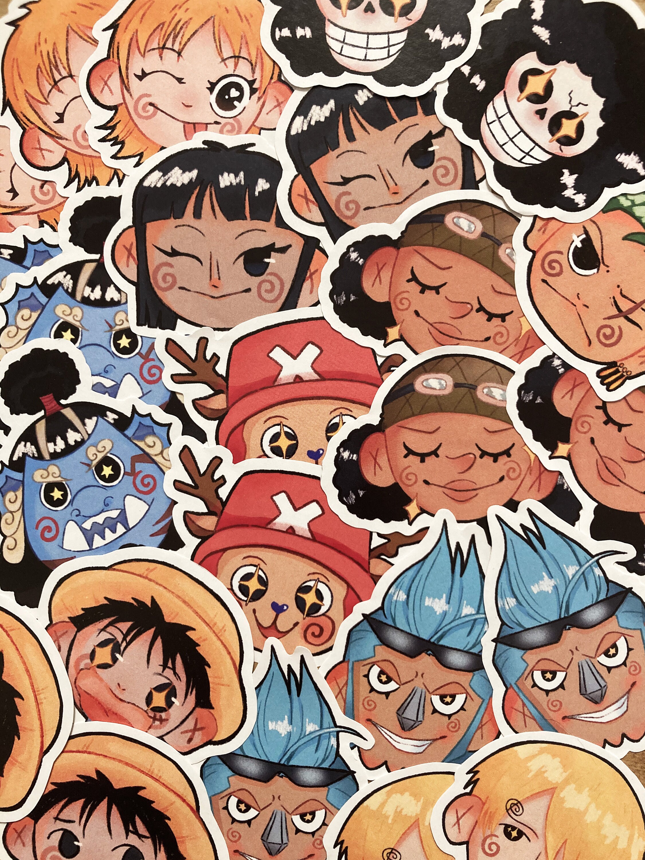 Sticker Sticker OP Strawhats / Straw Hat Pirates / Mugiwara - Etsy