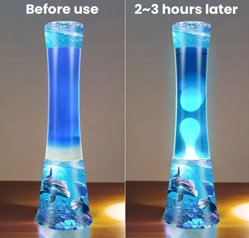 40cm Large Lava Lamps Ocean Novelty Lighting Night Light Décor Party ...