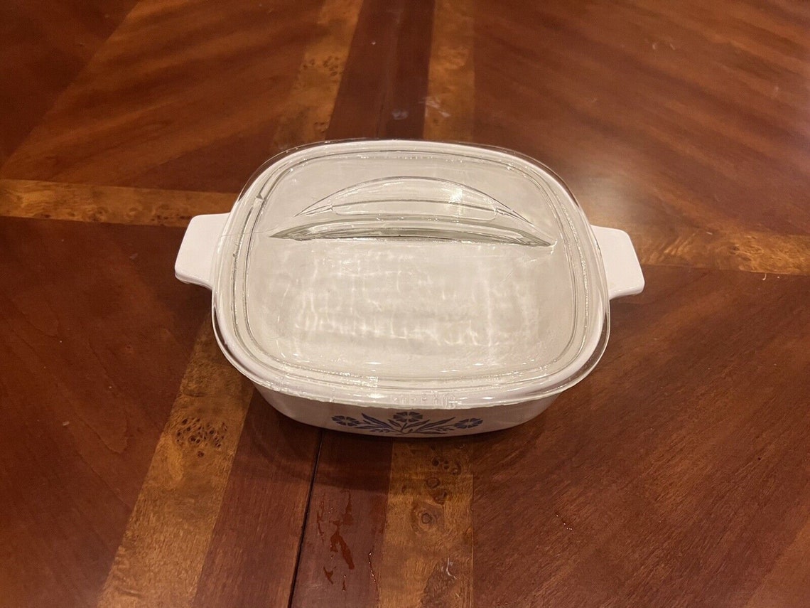 Vintage Early Corning Ware Corningware Blue Cornflower PYROCERÁM 1 ...