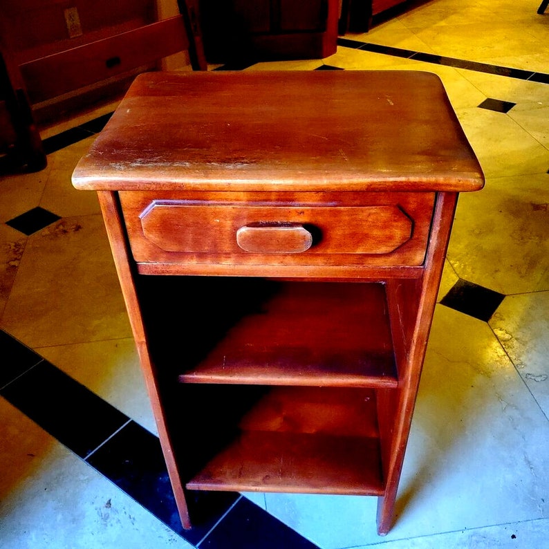 Vintage Cushman Colonial Creations Maple 7 Piece Bedroom Set 1930s ...