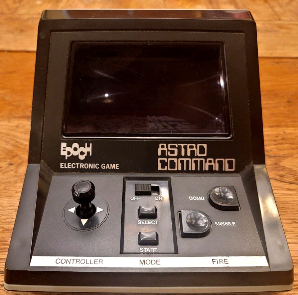 Vintage 1982 Epoch's Astro Command Electronic Game Complete W Box ...