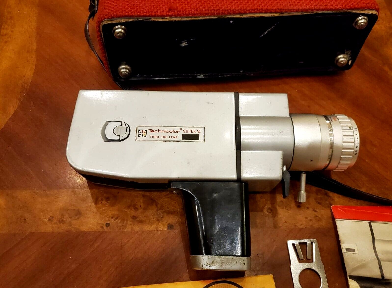 Vintage TECHNICOLOR Super VI 1.8 F 9 36 Mm Zoom Super 8 Mm Movie Camera ...