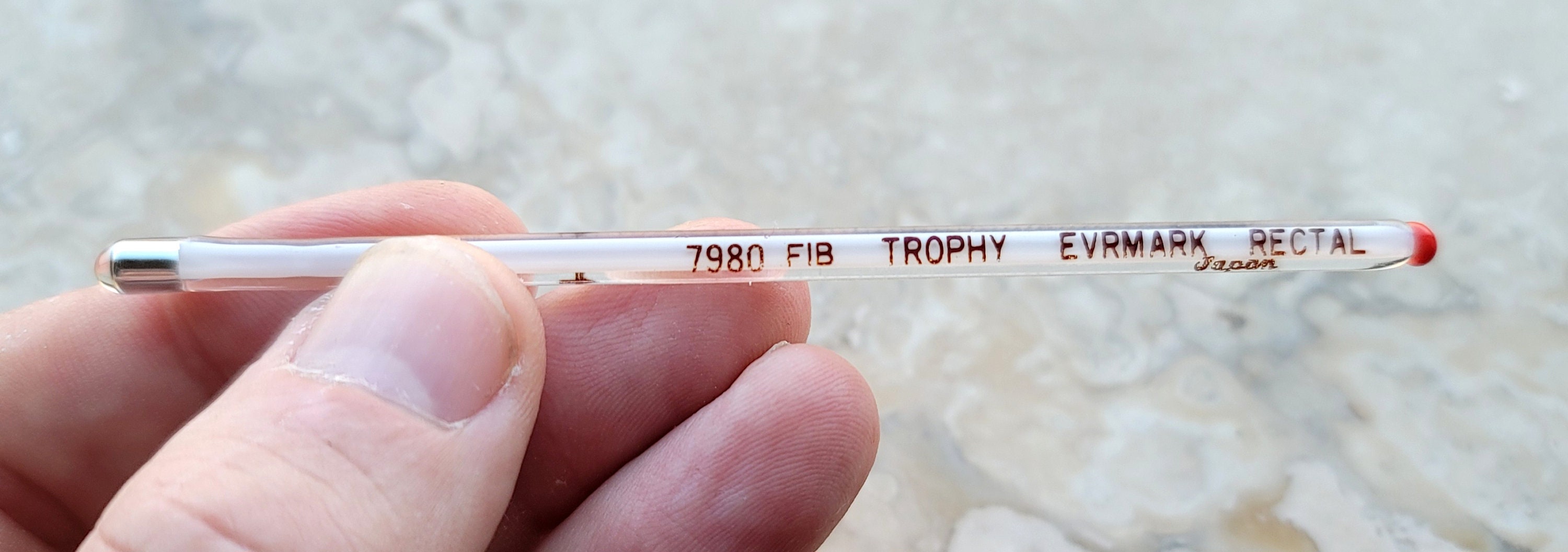 Vintage Antique Trophy EVRMARK Rectal Thermometer 7980 FIB - Etsy