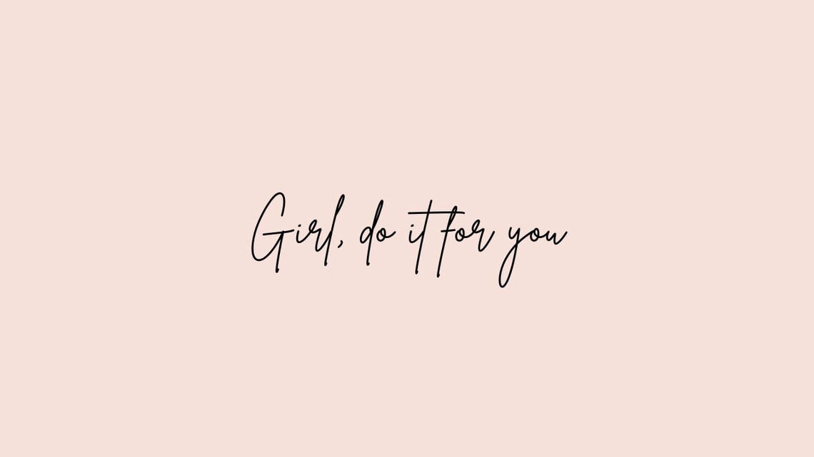 Motivational Girl Power Desktop Wallpaper - Etsy