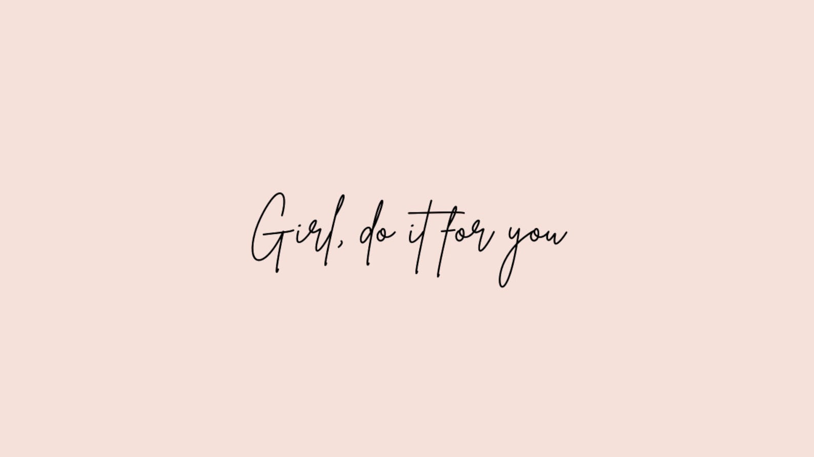 Motivational Girl Power Desktop Wallpaper - Etsy
