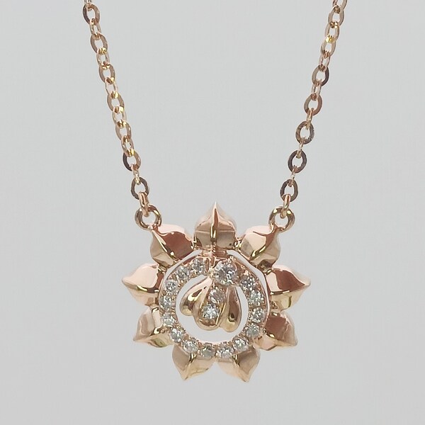 Antique Sunflower Necklace - Etsy