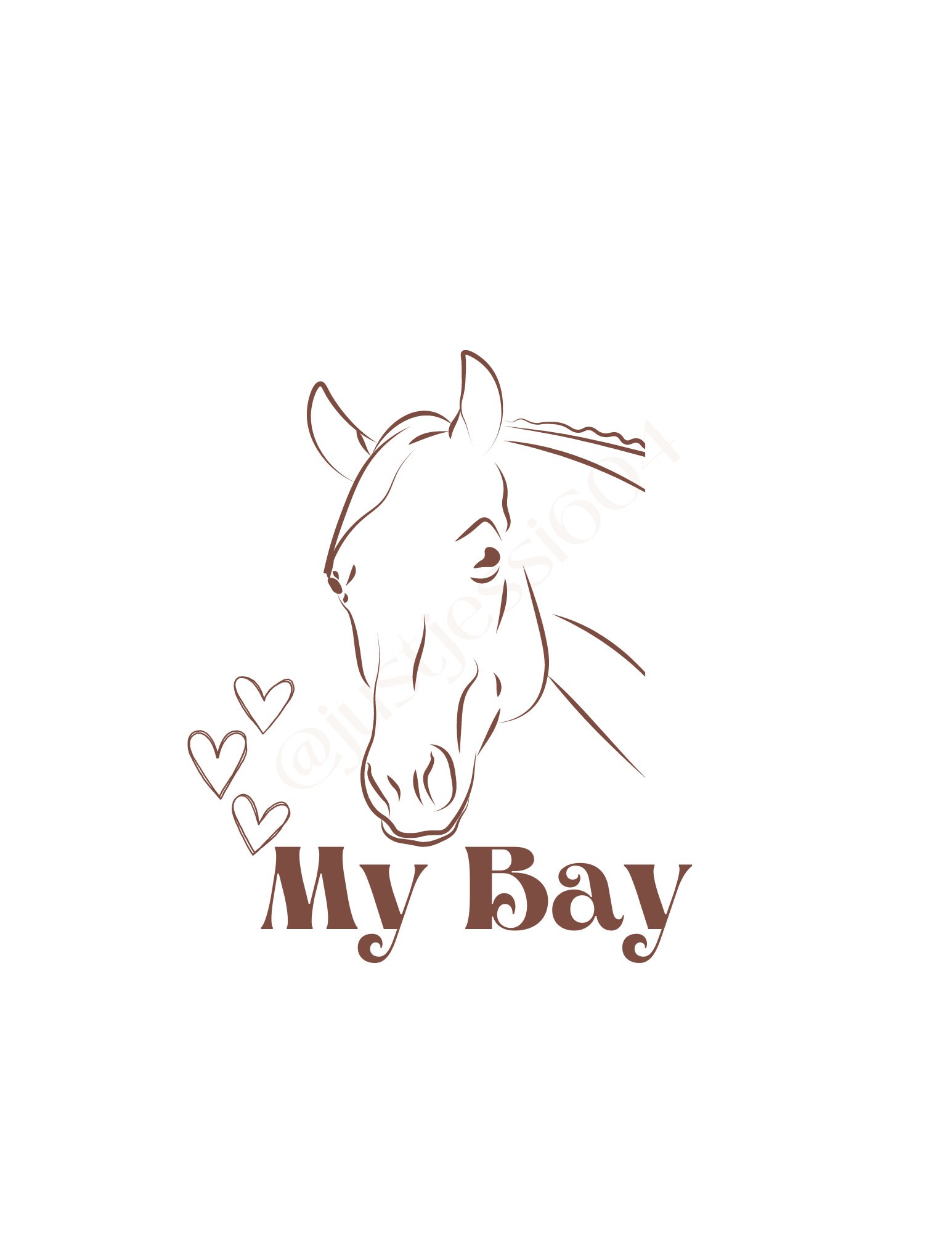 My Bay SVG| Equestrian SVG | Dressage, Eventer, Hunter, Jumper SVG ...