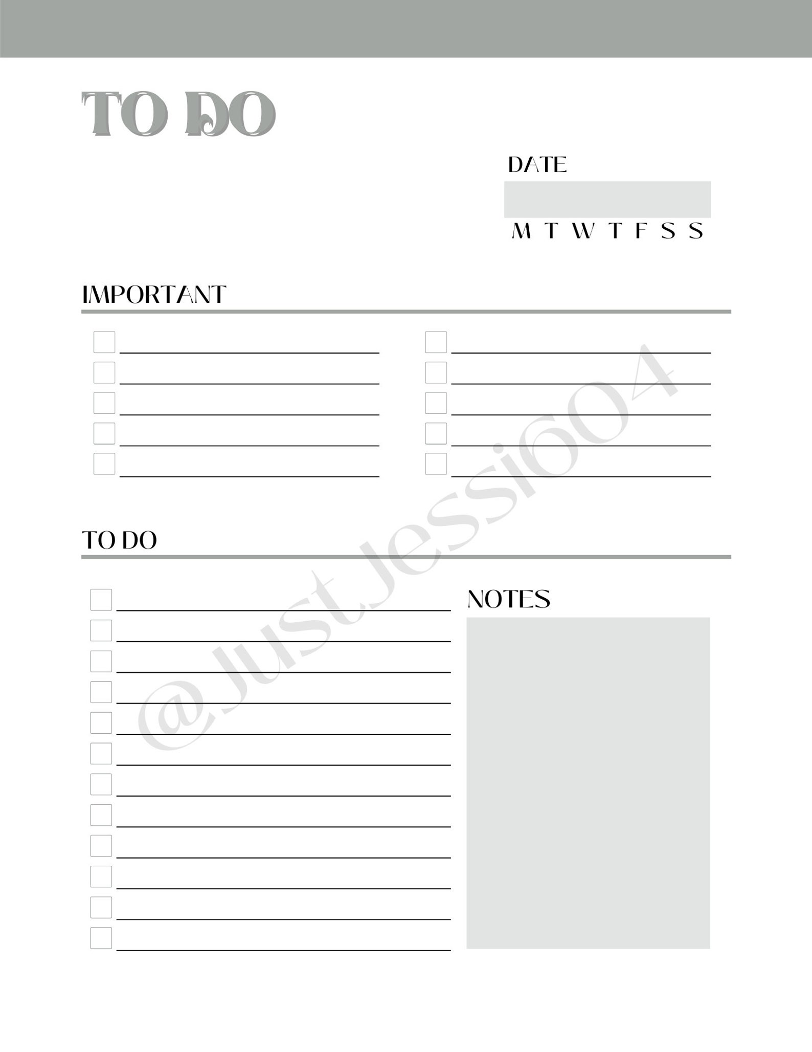 Printable Aesthetic to Do List Daily Weekly To-do Pdf - Etsy