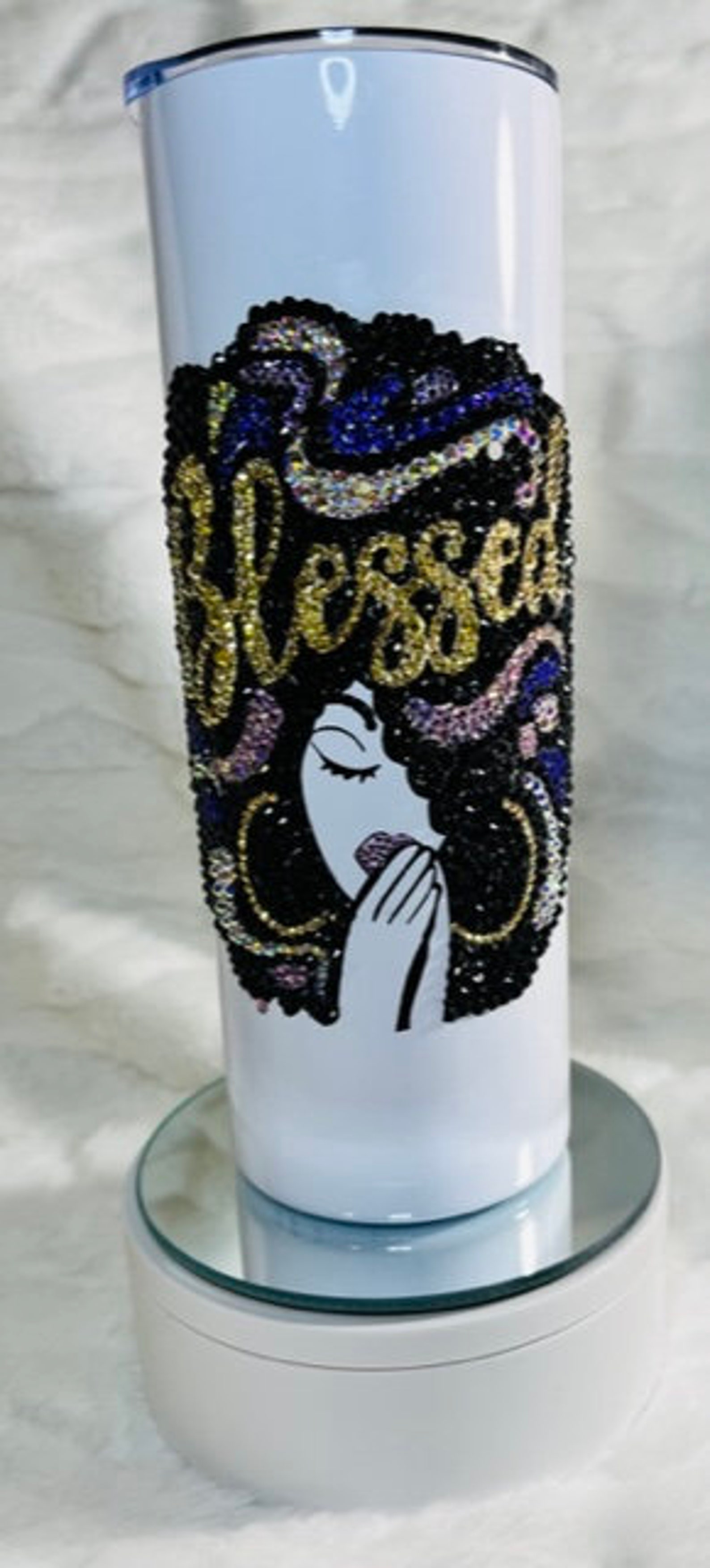 Blessed Bling Tumbler - Etsy