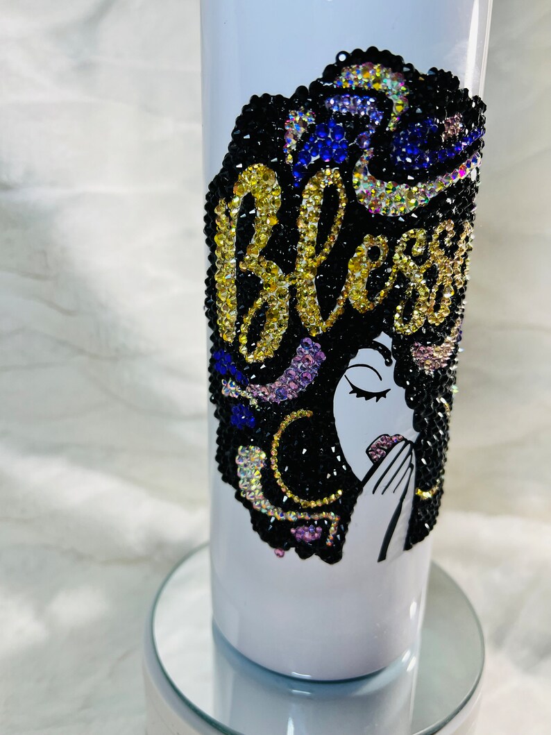 Blessed Bling Tumbler - Etsy