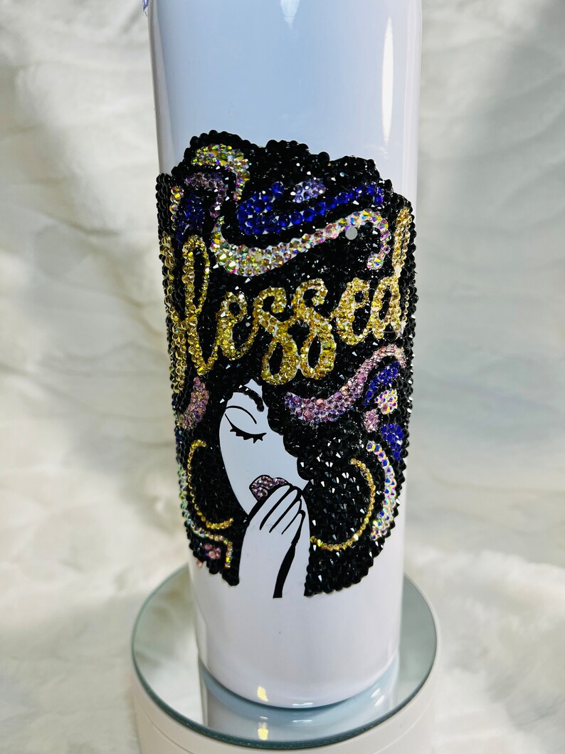 Blessed Bling Tumbler - Etsy