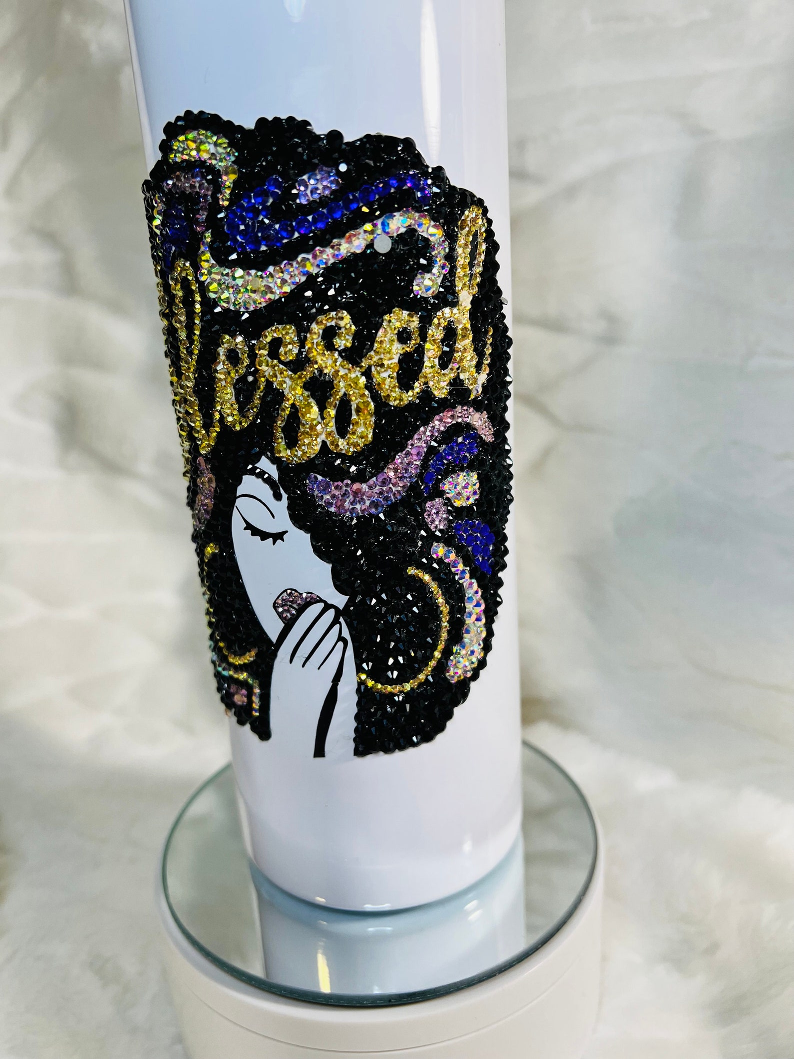 Blessed Bling Tumbler - Etsy