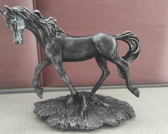 Plaster Horse Statue - Etsy