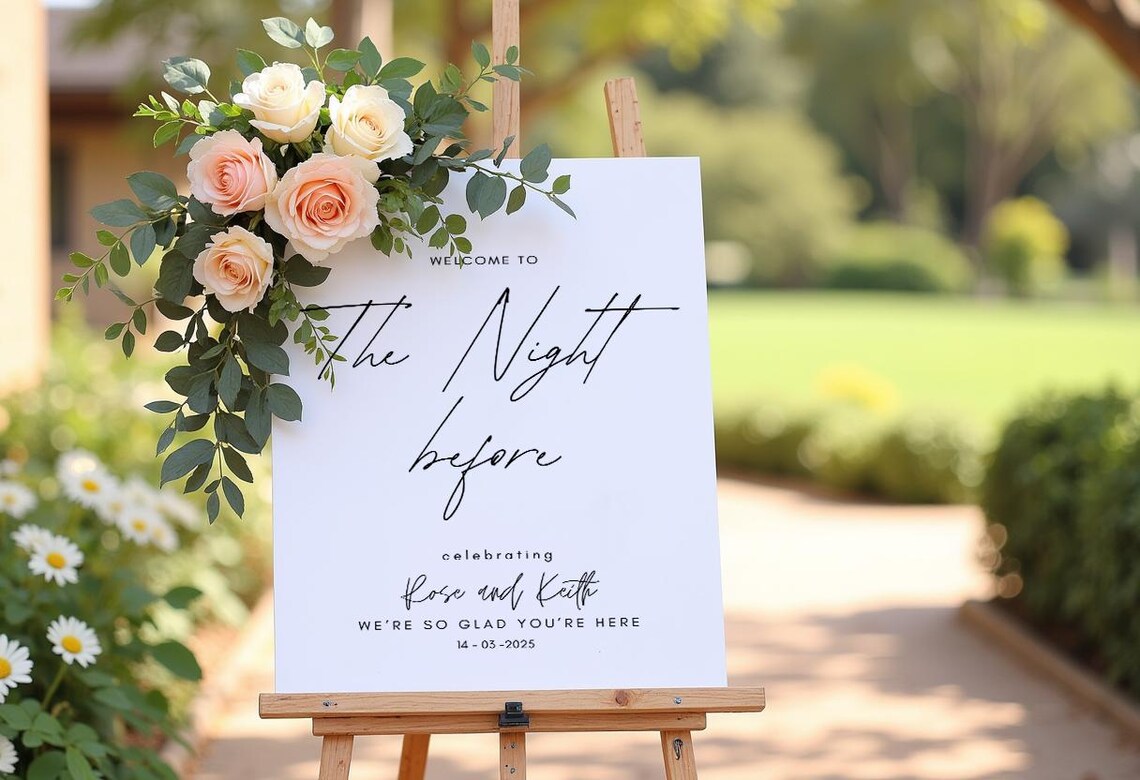 Welcome Sign Canva Template - Etsy