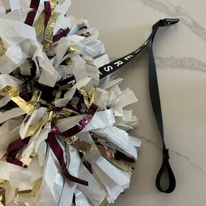 Custom Made Pom Holders for Cheerleading. No Pom Poms Included LARGE ...