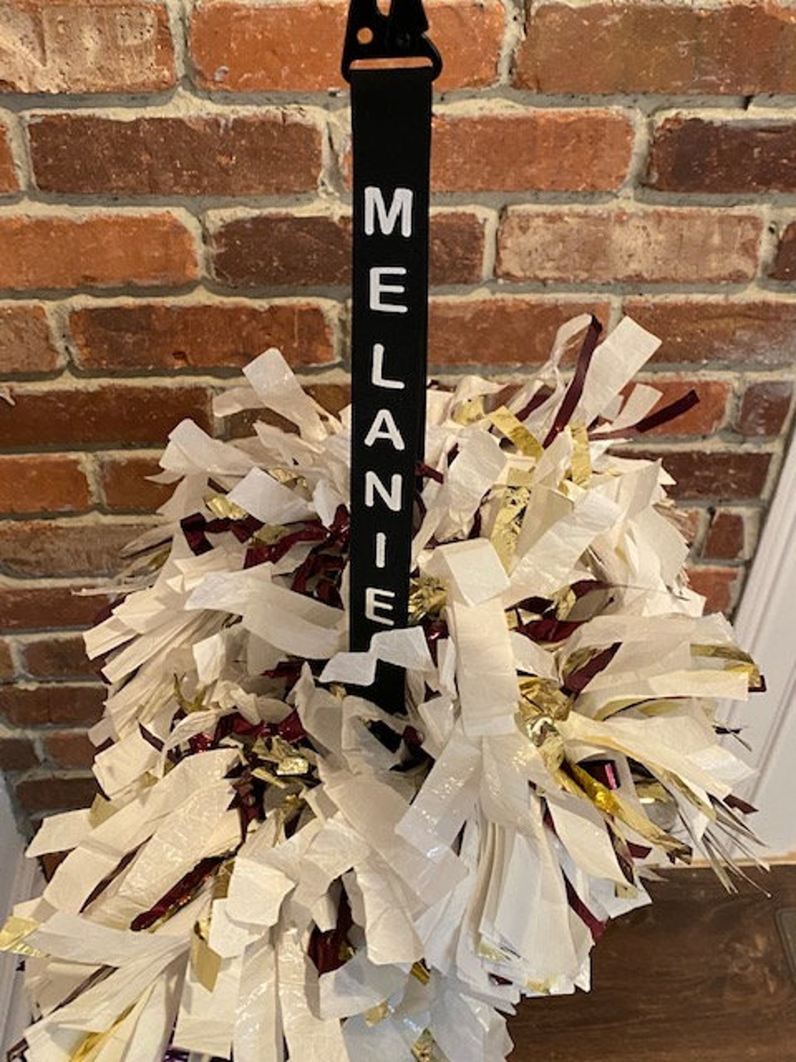 Custom Made Pom Holders for Cheerleading. No Pom Poms Included LARGE ...