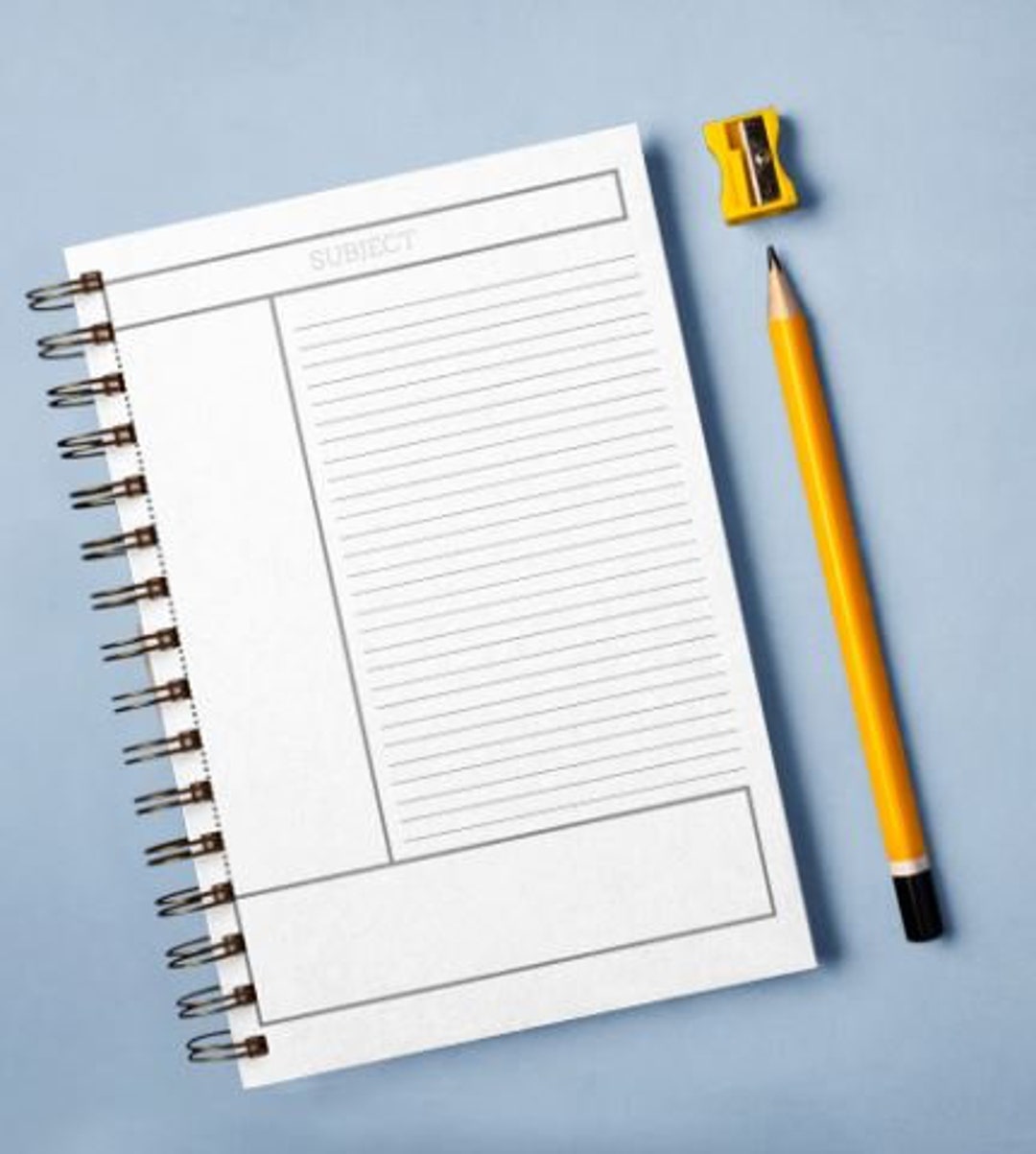 Cornell Note Templates, Digital Downloads, Printable Pages, Digital ...