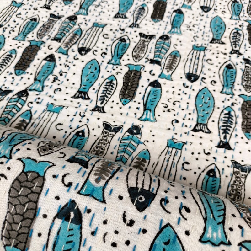 Fish Quilt - Etsy