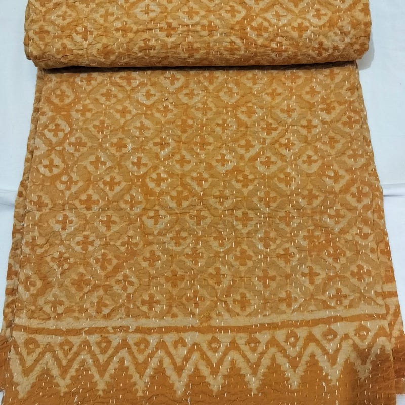 Mustard Quilt - Etsy