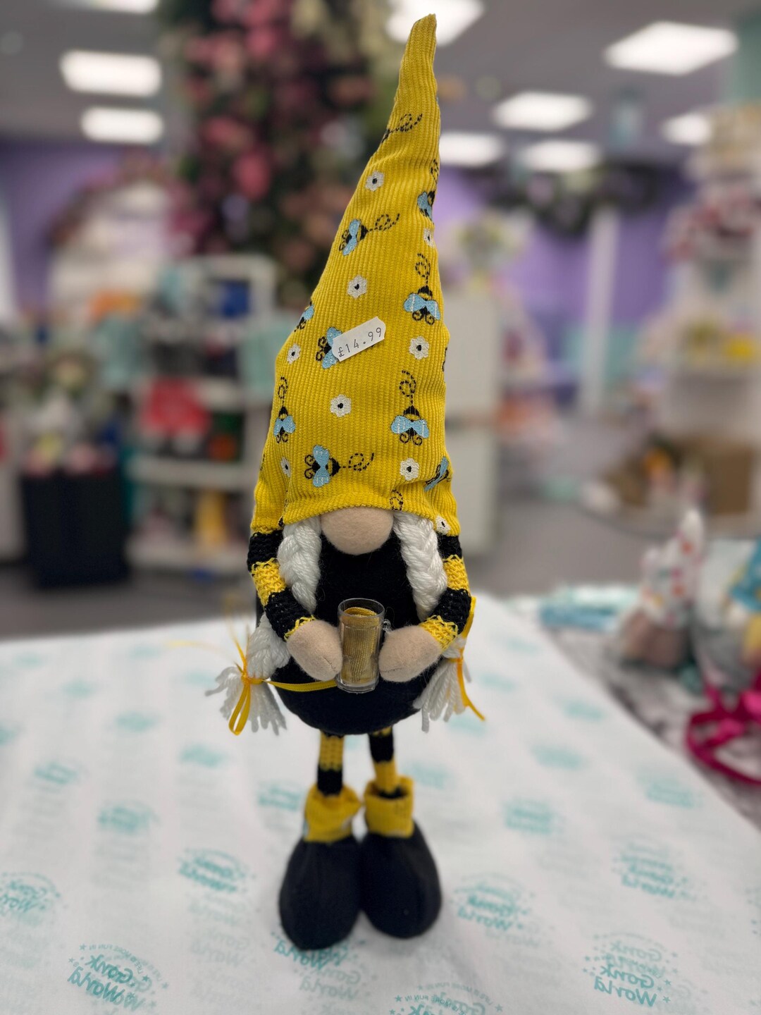 Honey Bee Gonk Girl | Adorable Bee Gnome Decor | Scandinavian-inspired ...