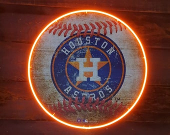 Astros Neon Light - Etsy