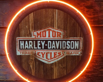Harley Led Sign - Etsy