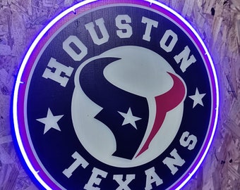 Houston Texans Neon Sign - Etsy