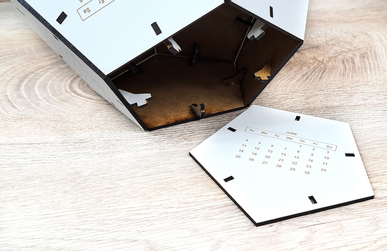 Laser Cut File Vector Calendar 2022 2023 CNC SVG DXF Pdf - Etsy UK