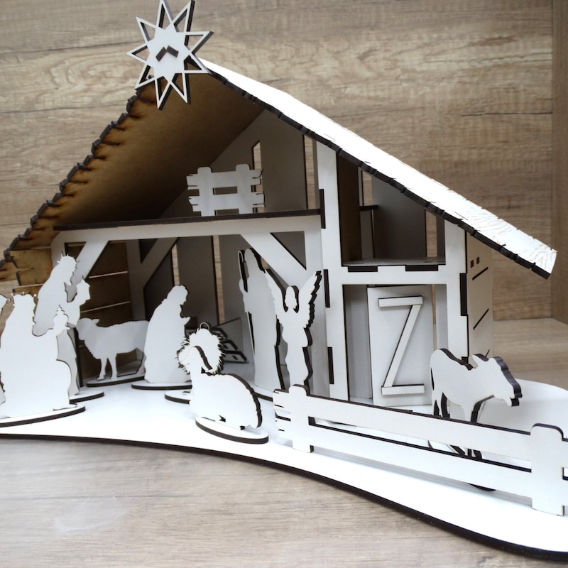 Nativity Vector - Etsy