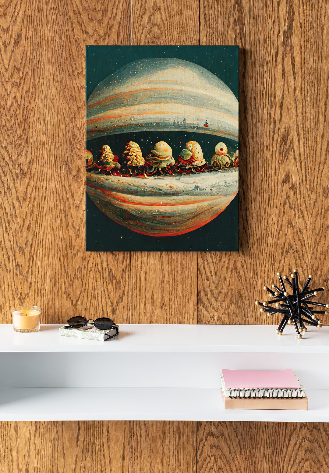 Abstract Wall Art, Alien Planet, Psychedelic Art, AI Art Digital ...